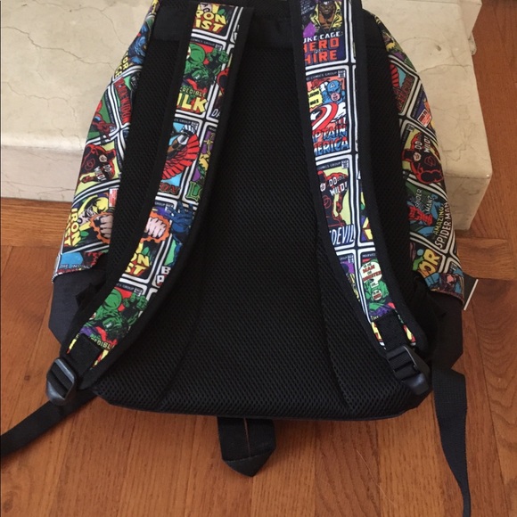 Marvel | Bags | Marvel Backpack Characters Logo Nwt | Poshmark